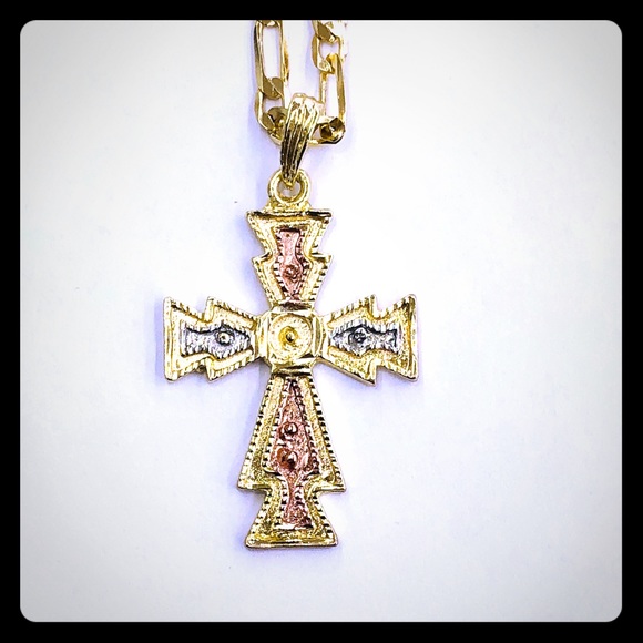 Accessories | Cross Pendant With Chain | Poshmark